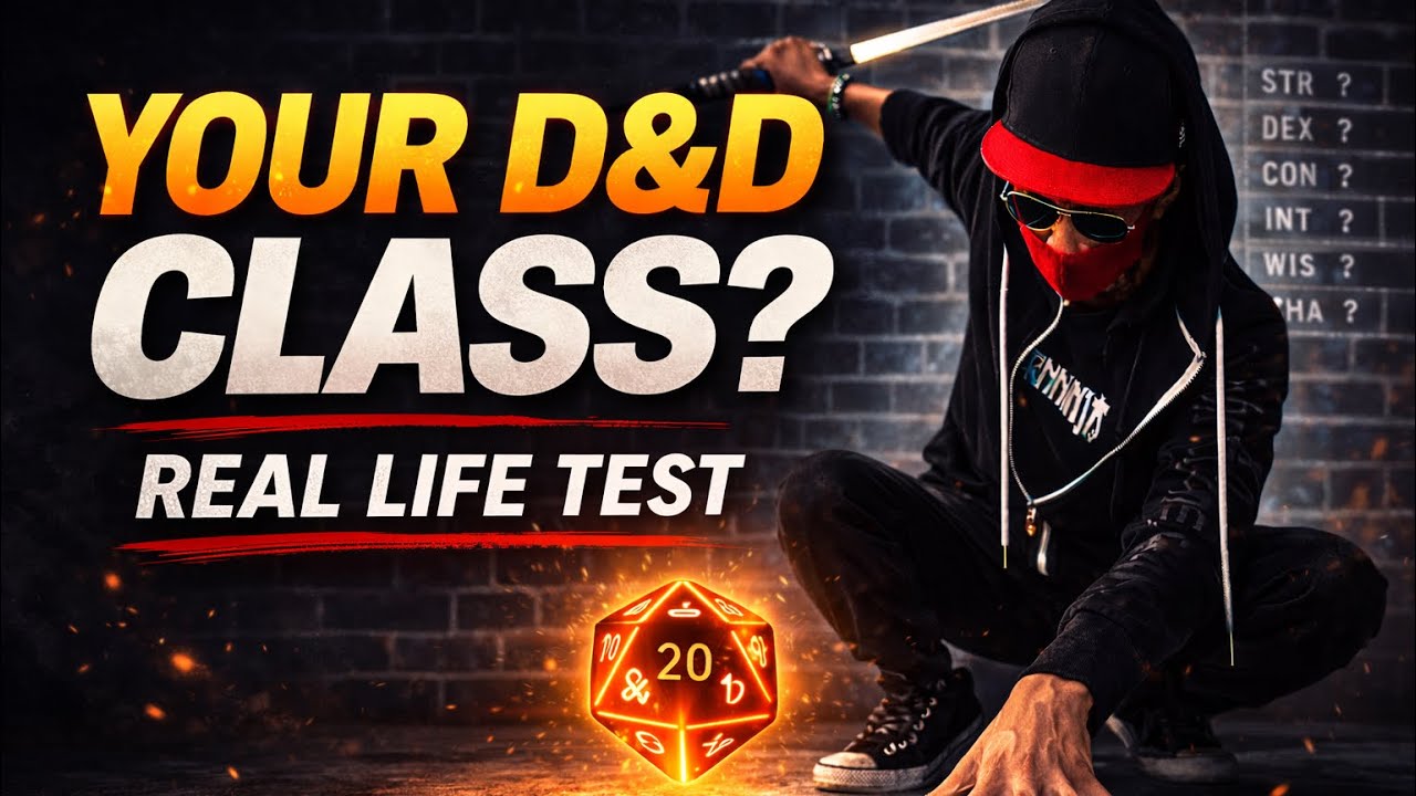 I Tested My Real-Life Stats to See What D&D Class I Am - YouTube