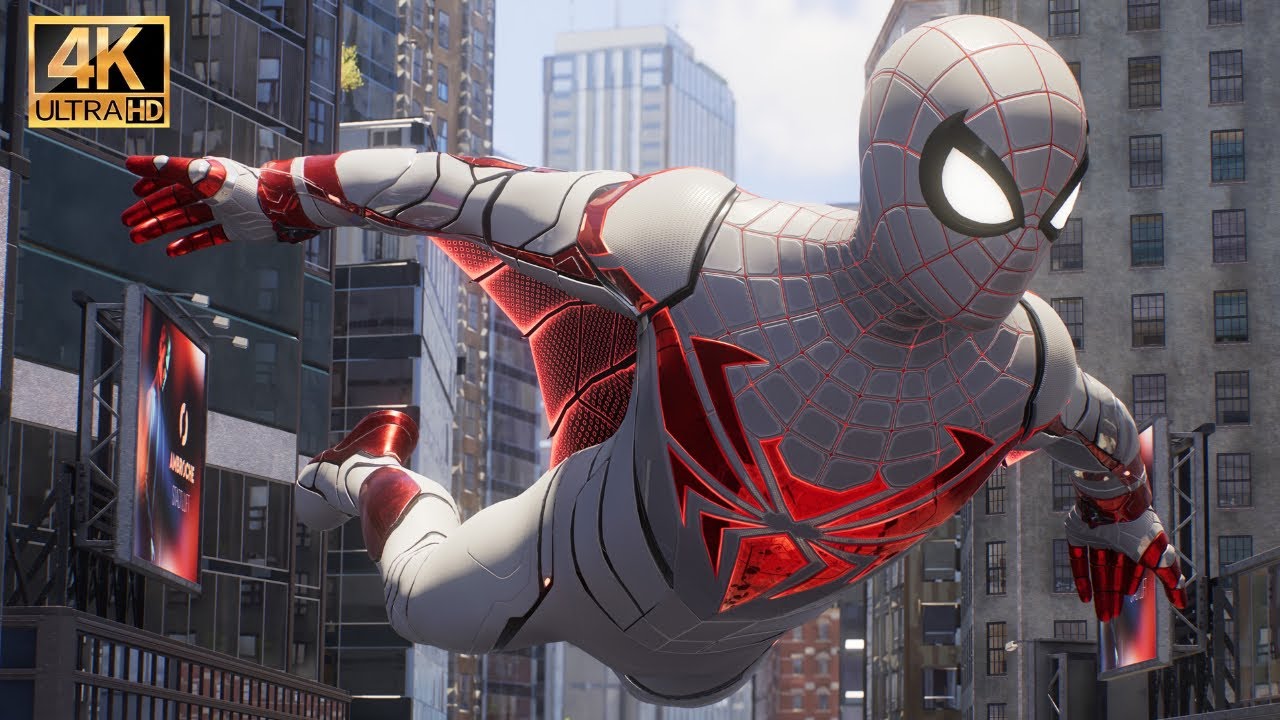 Advanced Tech Suit - Marvel’s Spider-Man 2 PS5 Pro Free Roam Gameplay ...