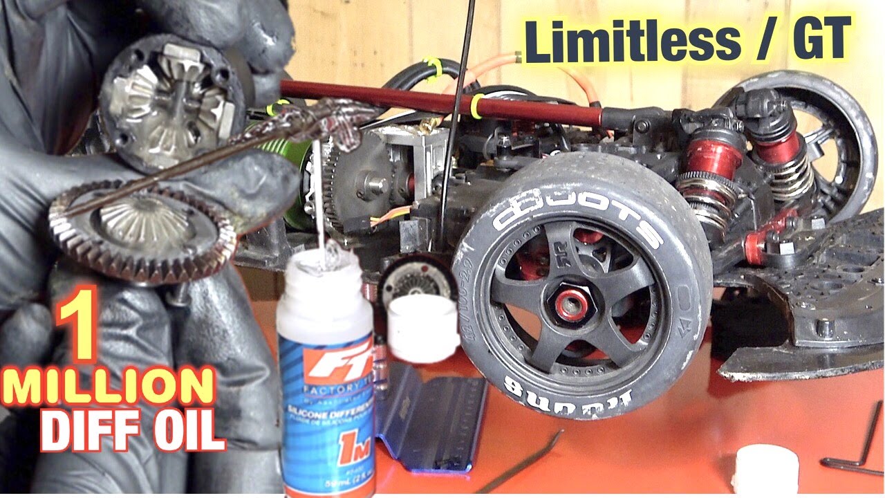 Diff oil change 1 million on my fastest RC 149+ mph Arrma Limitless ...