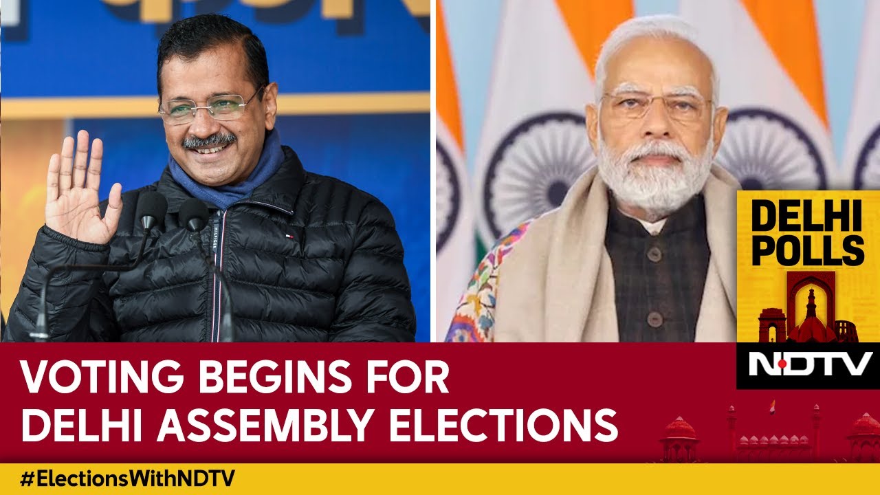 Delhi Voting News | Delhi Votes Today, Triangular Contest Between AAP ...