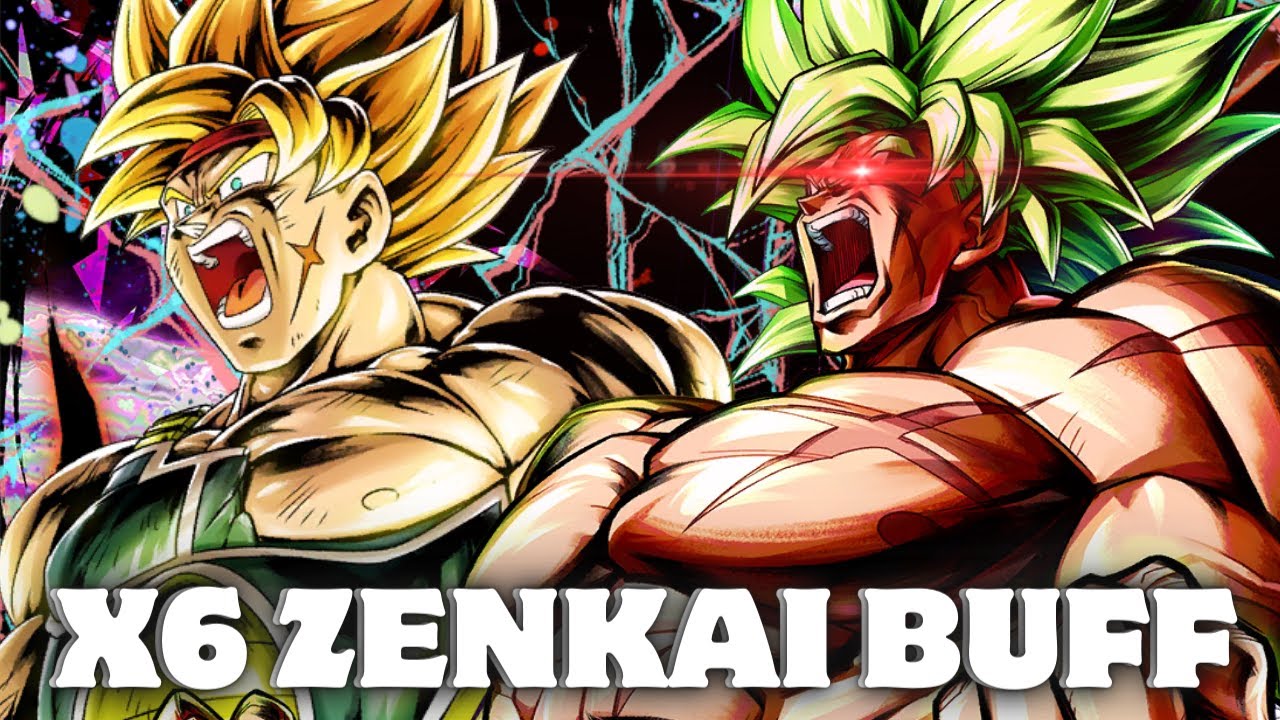 PROVIAMO BROLY LF CON X6 ZENKAI BUFF E BARDOCK SSJ! Dragon Ball Legends ...