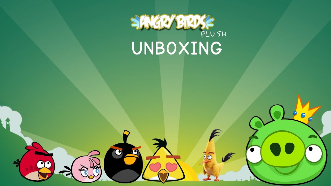 Angry Birds Plush Unboxing! (TCC And More!) #angrybirds - YouTube