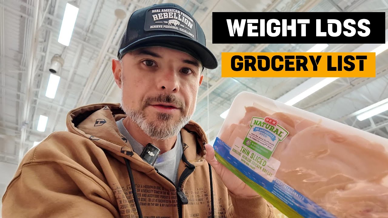 GET LEAN With My Weight Loss Grocery List! - YouTube