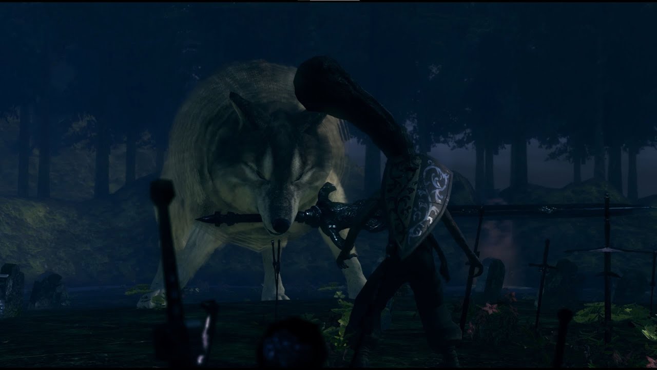 Dark Souls - Great Gray Wolf Sif #4 - YouTube