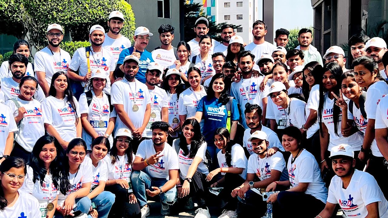 NHRD NETWORK RUN DELHI#glbajaj #delhi #tranding #noida #gurgaon#glbajaj ...