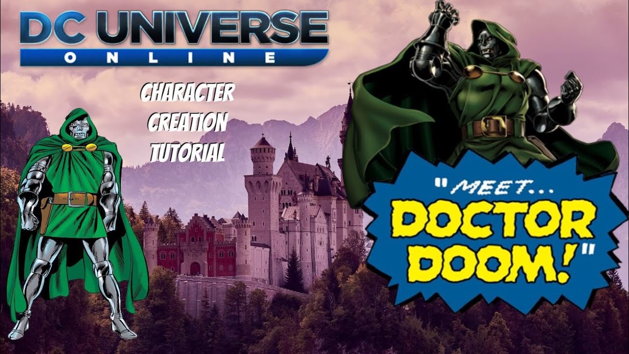 DCUO Marvel's Dr. Doom Character Creation Tutorial - YouTube