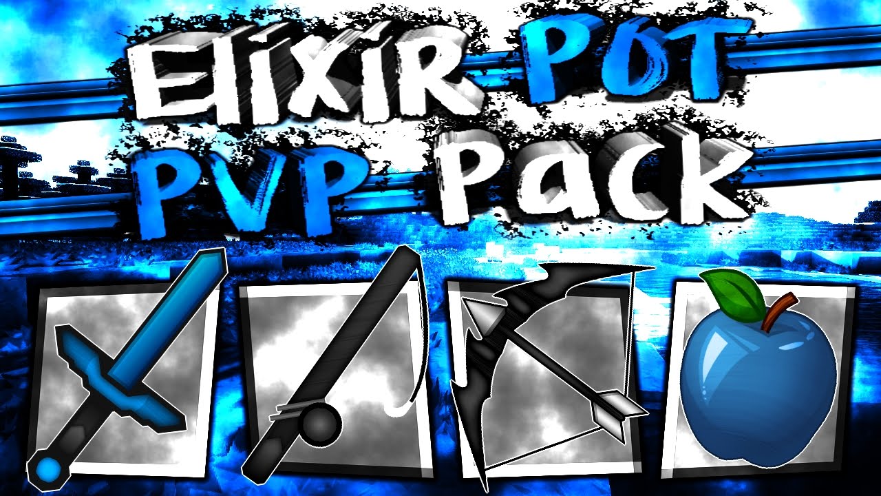 MINECRAFT PVP TEXTURE PACK - ELIXIR POT PVP PACK KOHI/HCF - YouTube