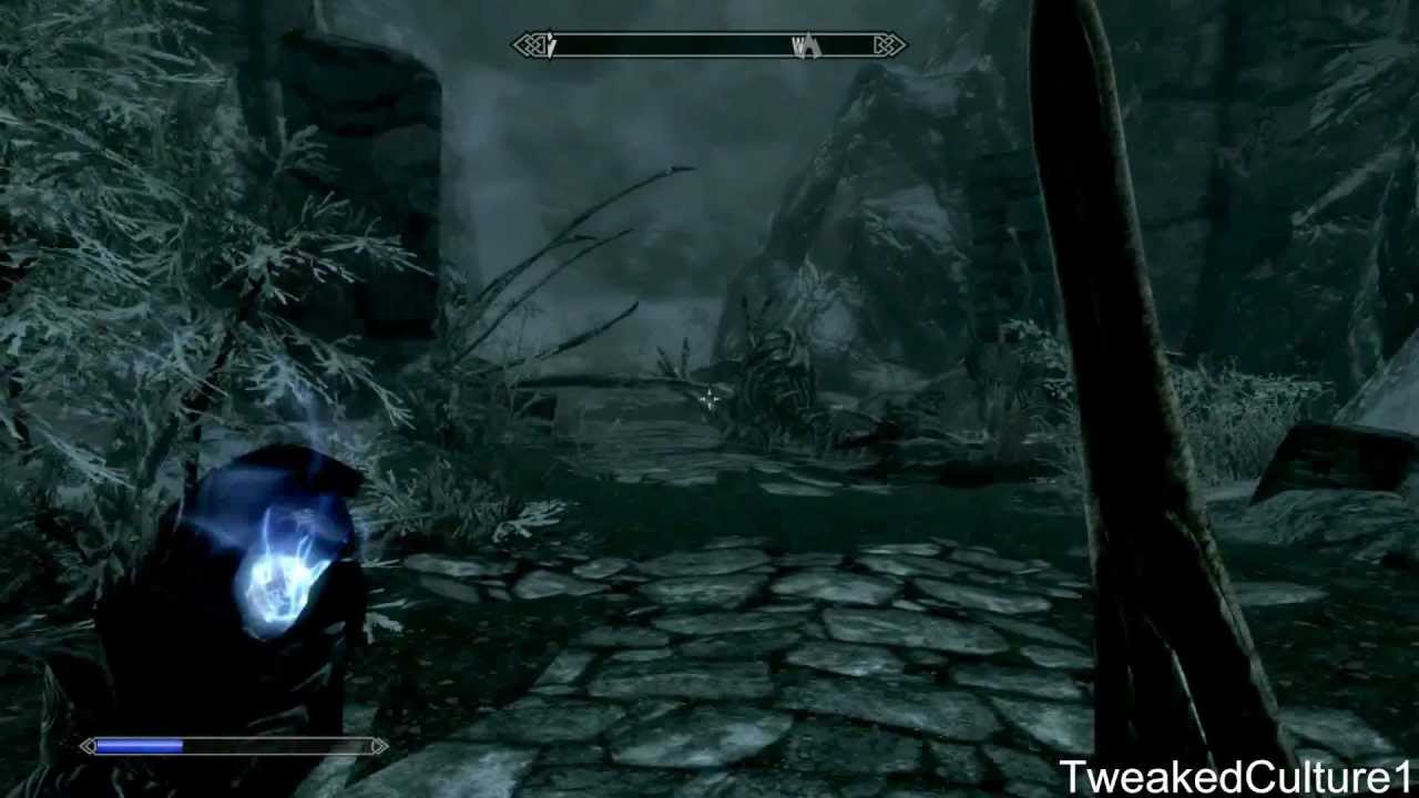 Skyrim | Reanimate Corspe Dragon | Glitch - YouTube