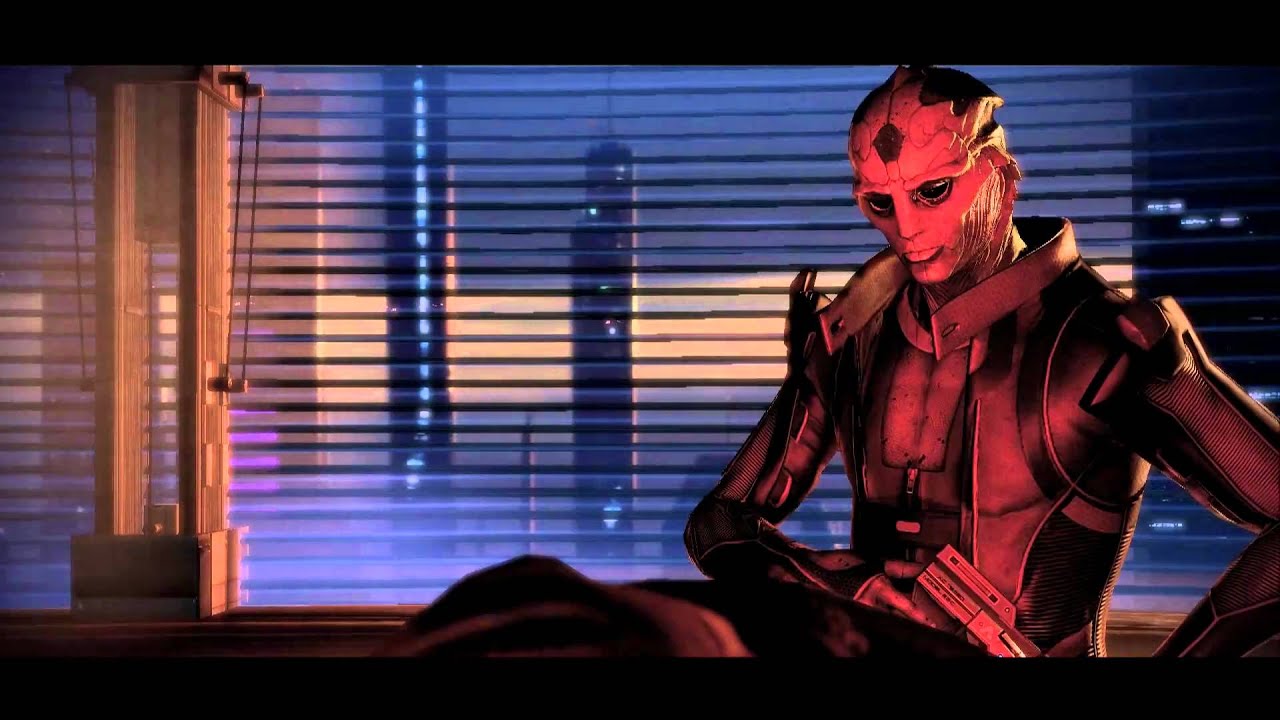 Mass Effect 2: Thane Krios, First Meeting - YouTube