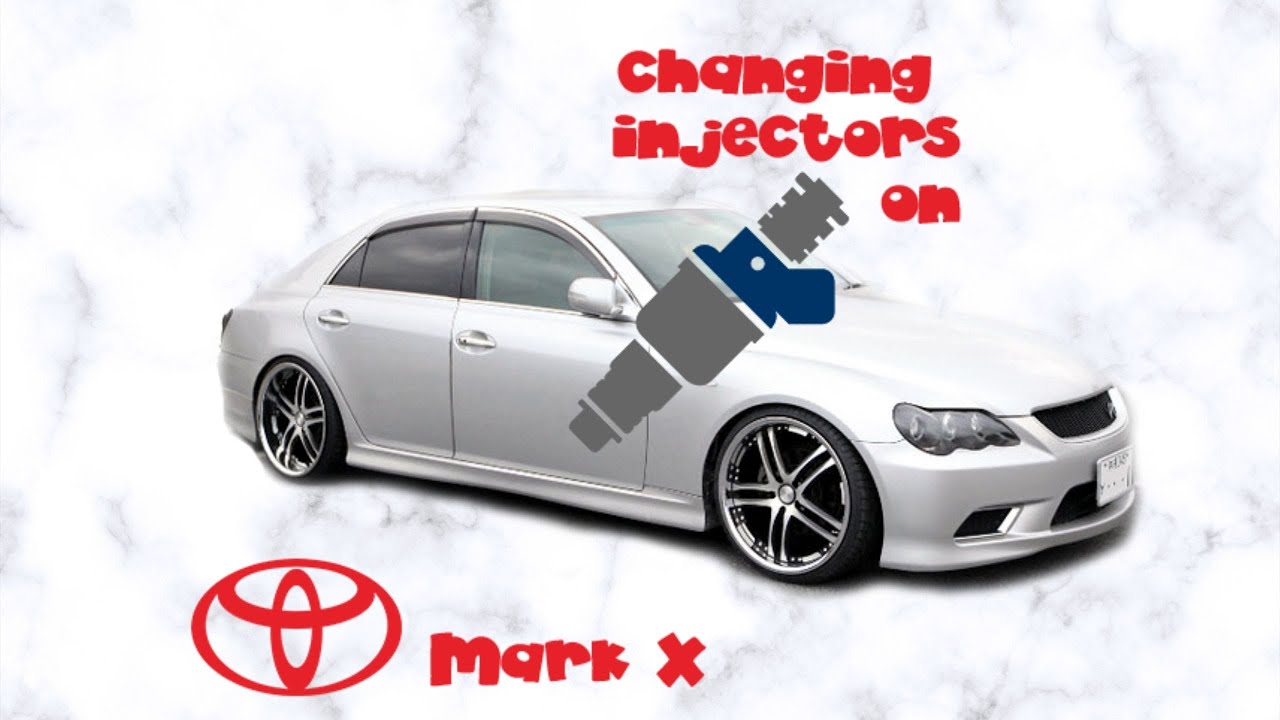 Toyota Mark X | Injector & Pressure Rail Change | D.I.Y - YouTube