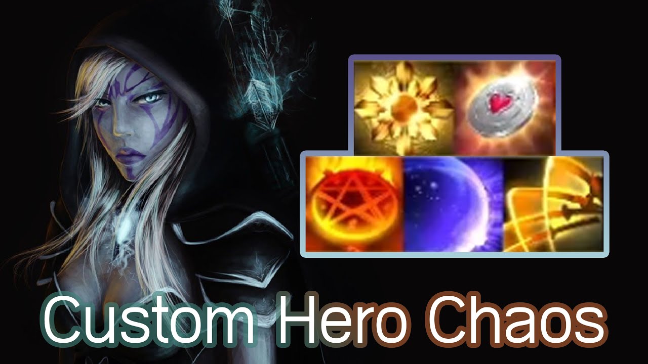 DROW RANGER Best Skill Combo - Dota 2 Custom Hero Chaos - YouTube