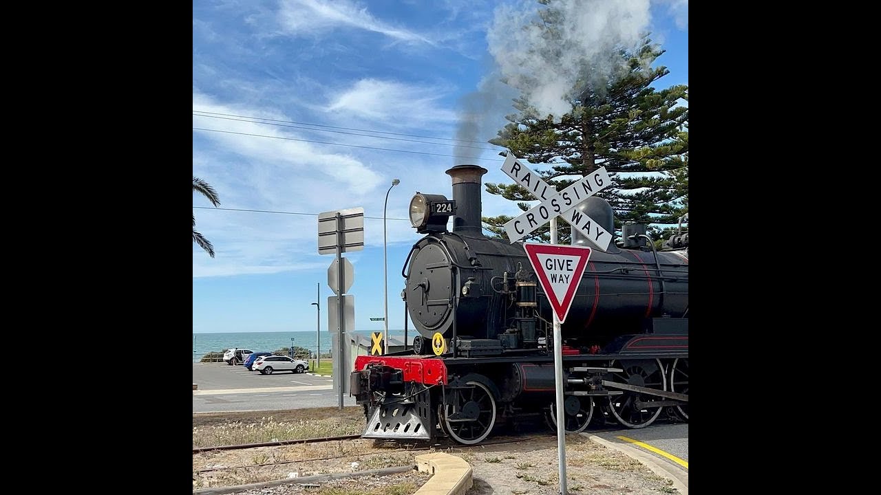 Dashcam Adelaide Tourism - Steam Ranger Cockle Train - YouTube