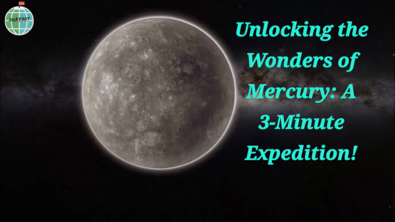 Unlocking the Wonders of Mercury: A 3-Minute Expedition! - YouTube