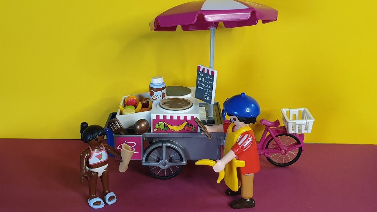 UNBOXING PLAYMOBIL 🥞 Stand de crêpes 70614 [nouveauté] - YouTube