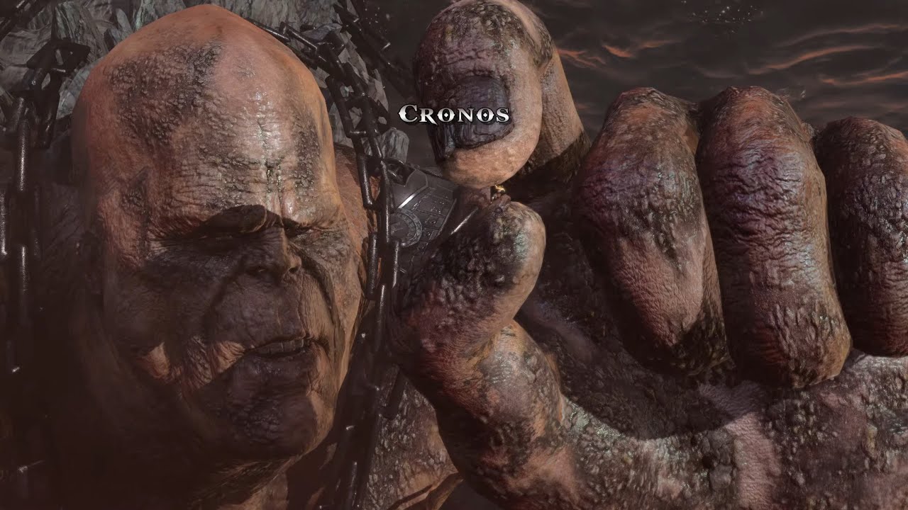 God of War 3 Remastered - Cronos Boss Fight (4K PS5 Gameplay) - YouTube