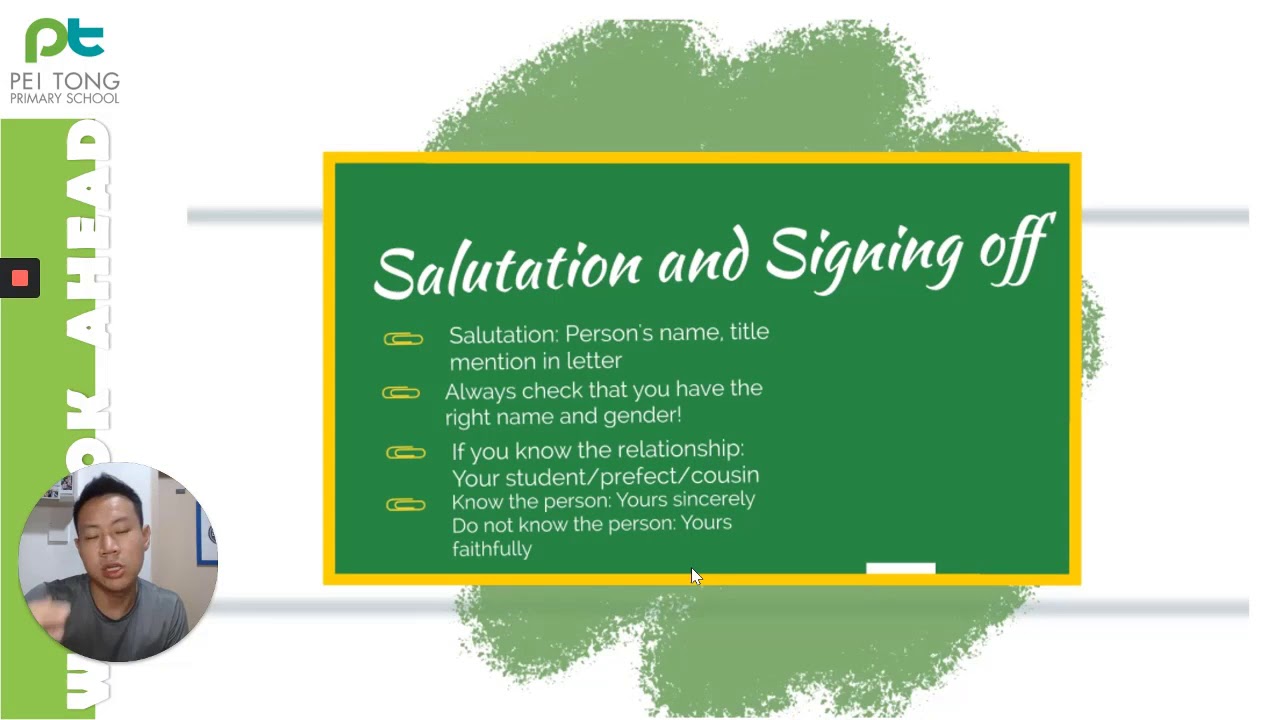 PSLE EL Revision Series - Situational Writing - YouTube
