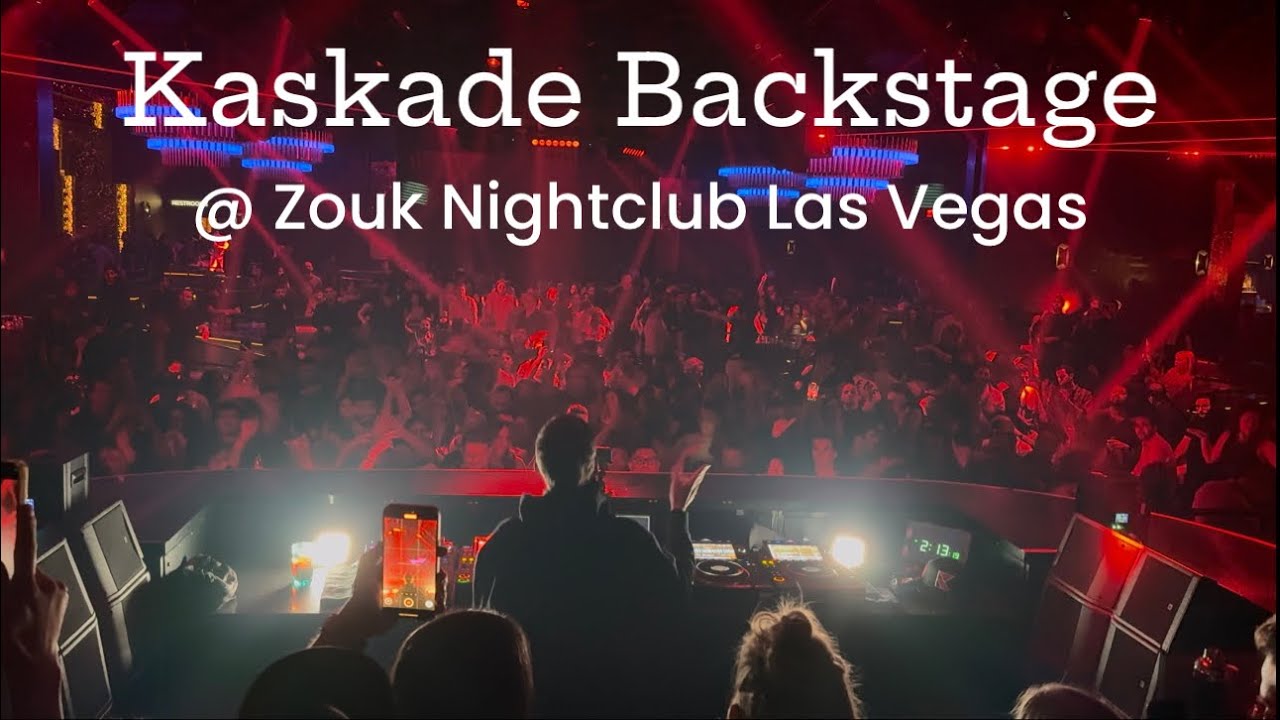 Kaskade Backstage @ Zouk Nightclub Las Vegas - Best VIP Bottle Services ...