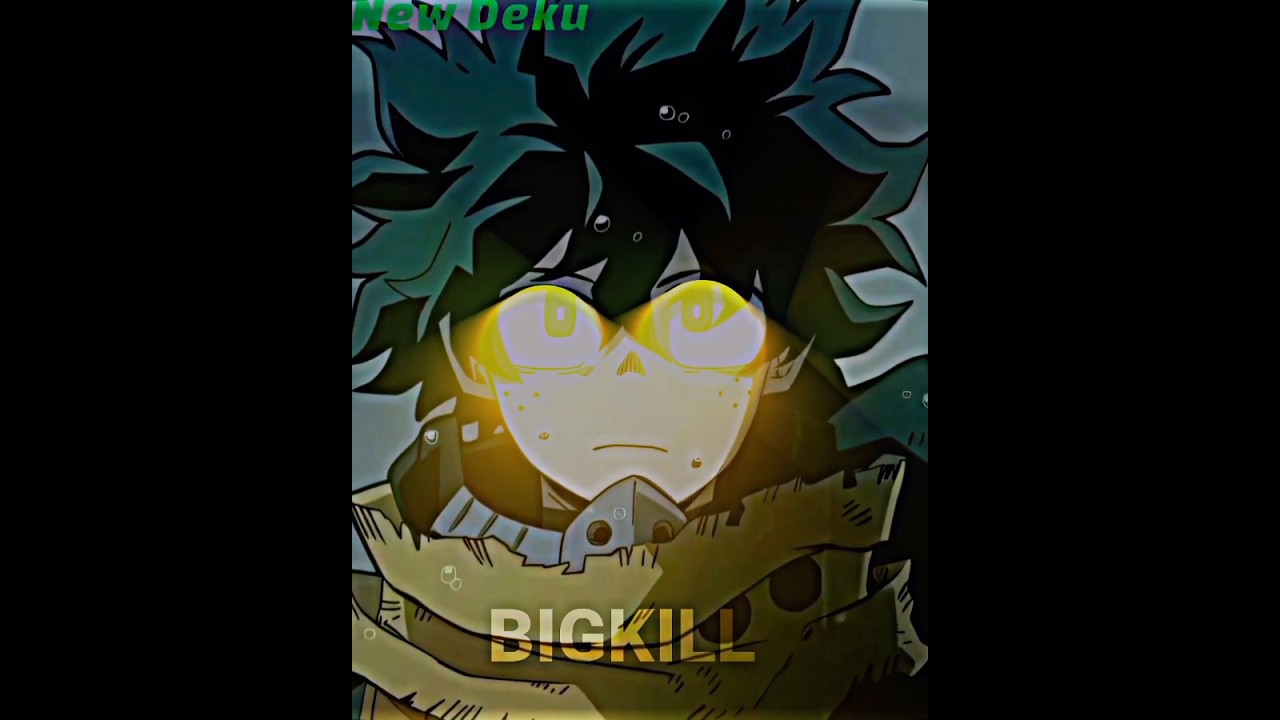 Old deku Vs New Deku - YouTube