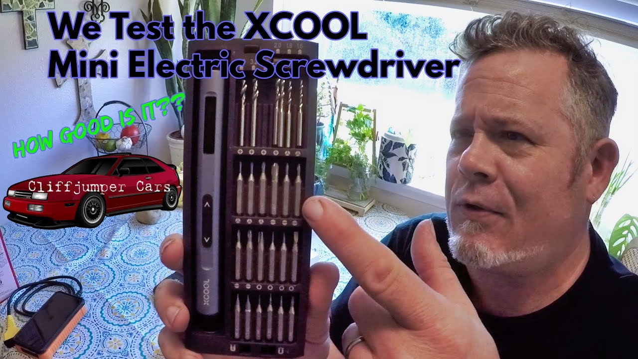 xCool Mini Electric Screwdriver Set: Test & Review - YouTube