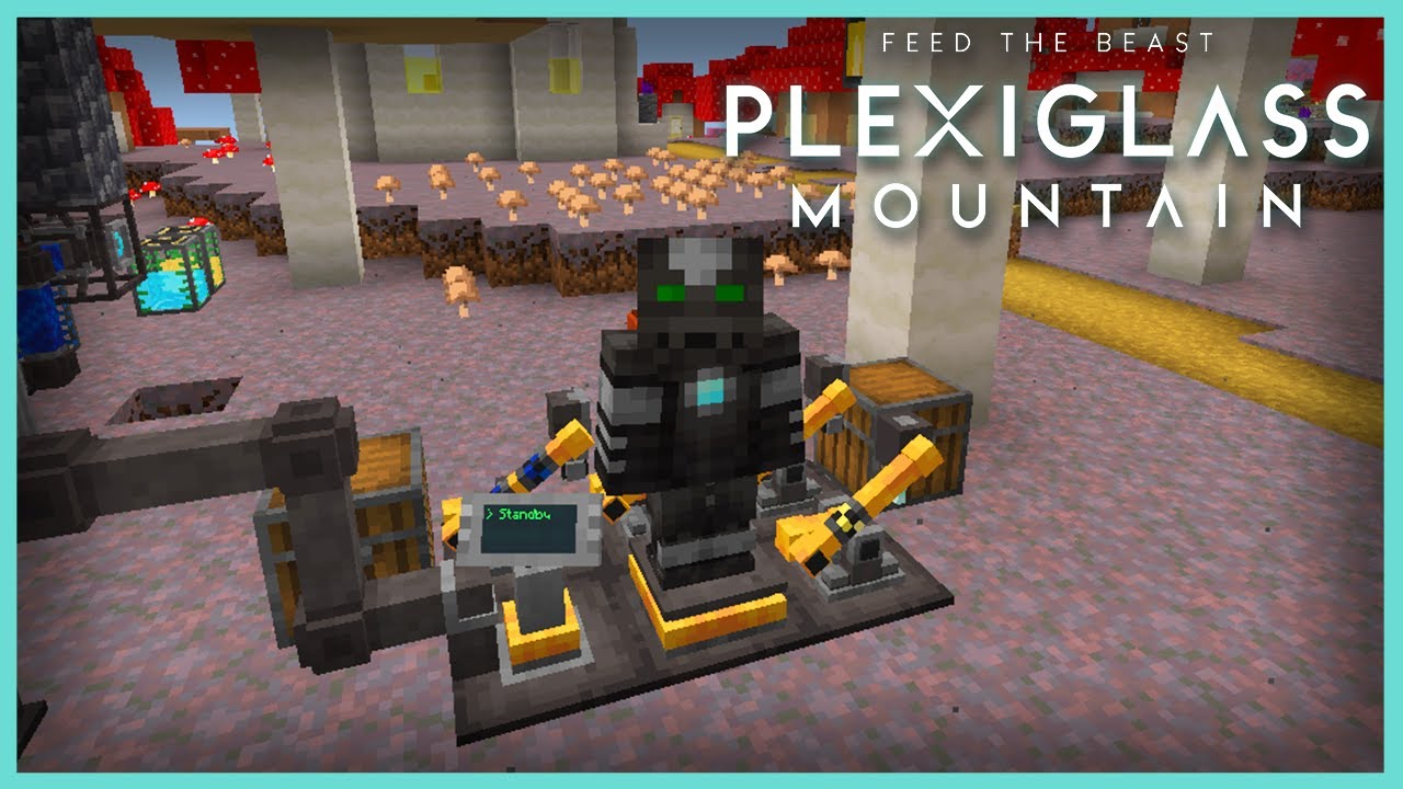 FTB Plexiglass Mountain Modpack | Pneumaticraft Armor! | E09 | 1.18.2 ...
