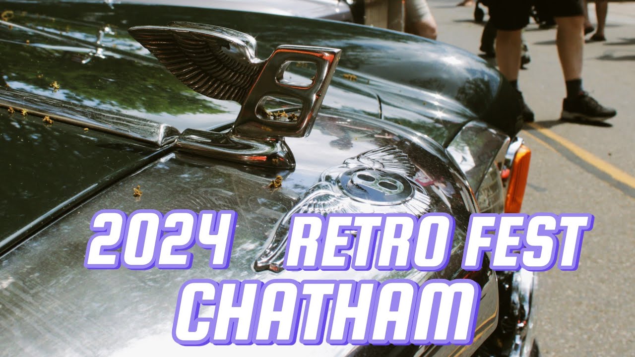CHATHAM Retro Fest 2024 - Classic car show - YouTube