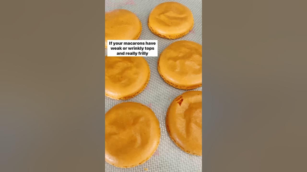 Try this tip if you suspect that oily almond flour is the culprit to failed macarons. #macaron ...