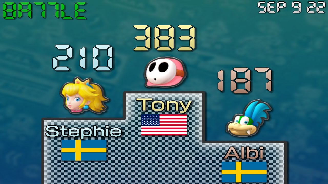 MK8DX - Battle Discord Tourney (September 9th, 2022) - YouTube