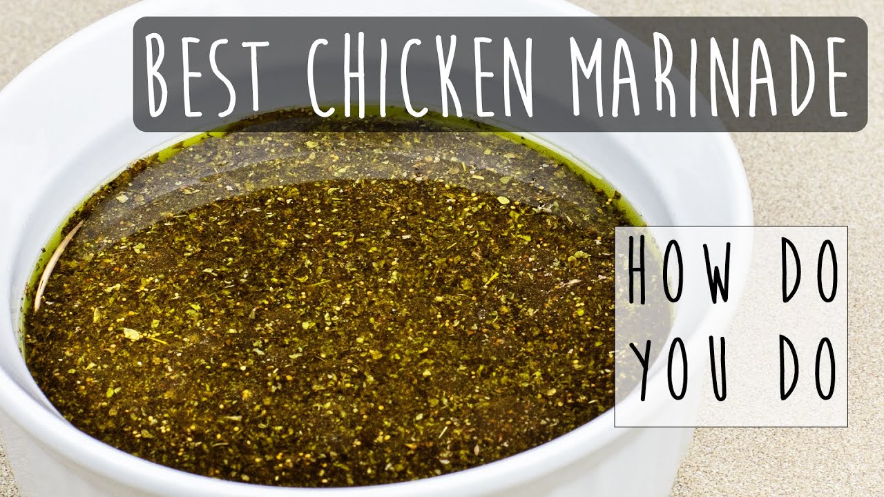 Ultimate Chicken Marinade Recipe - Perfect for Grilling! - YouTube