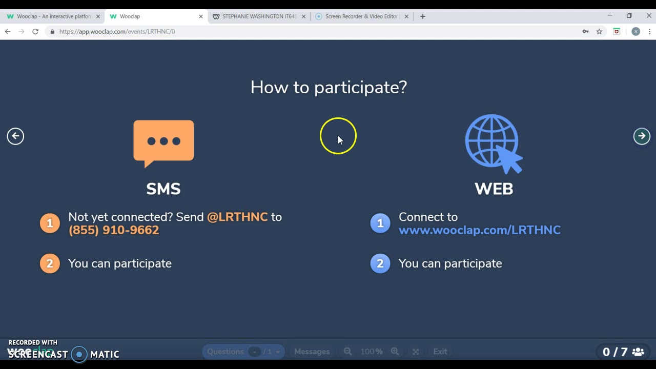 Wooclap Tutorial - YouTube
