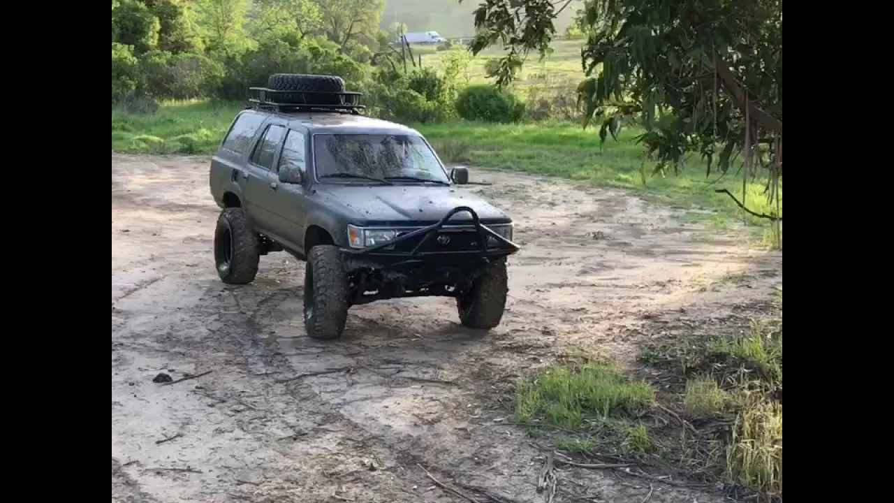 1995 4Runner mud bath 3/29/17 - YouTube