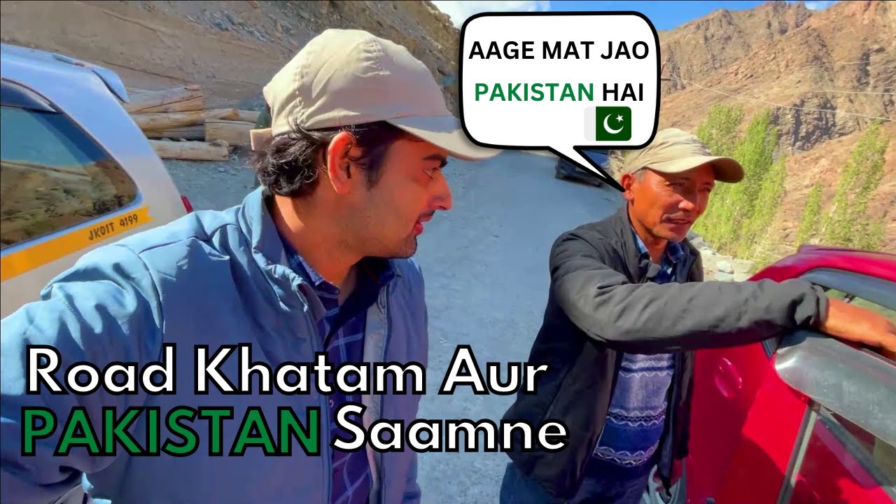 India Pakistan 🇵🇰 LOC 🇮🇳 From Hunderman Village (POK) | Ladakh Series ...