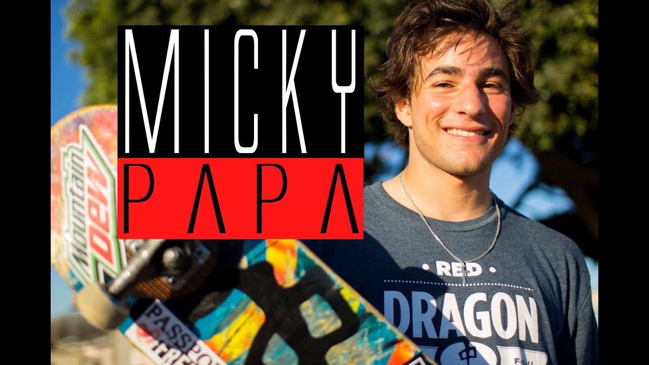 WARMING UP WITH MICKY PAPA - HARVARD SKATEPARK - YouTube