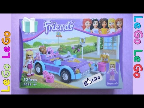 ✅ [ ĐỒ CHƠI TRẺ EM ] LEGO Friends - Lắp ghép ô tô Stephanie