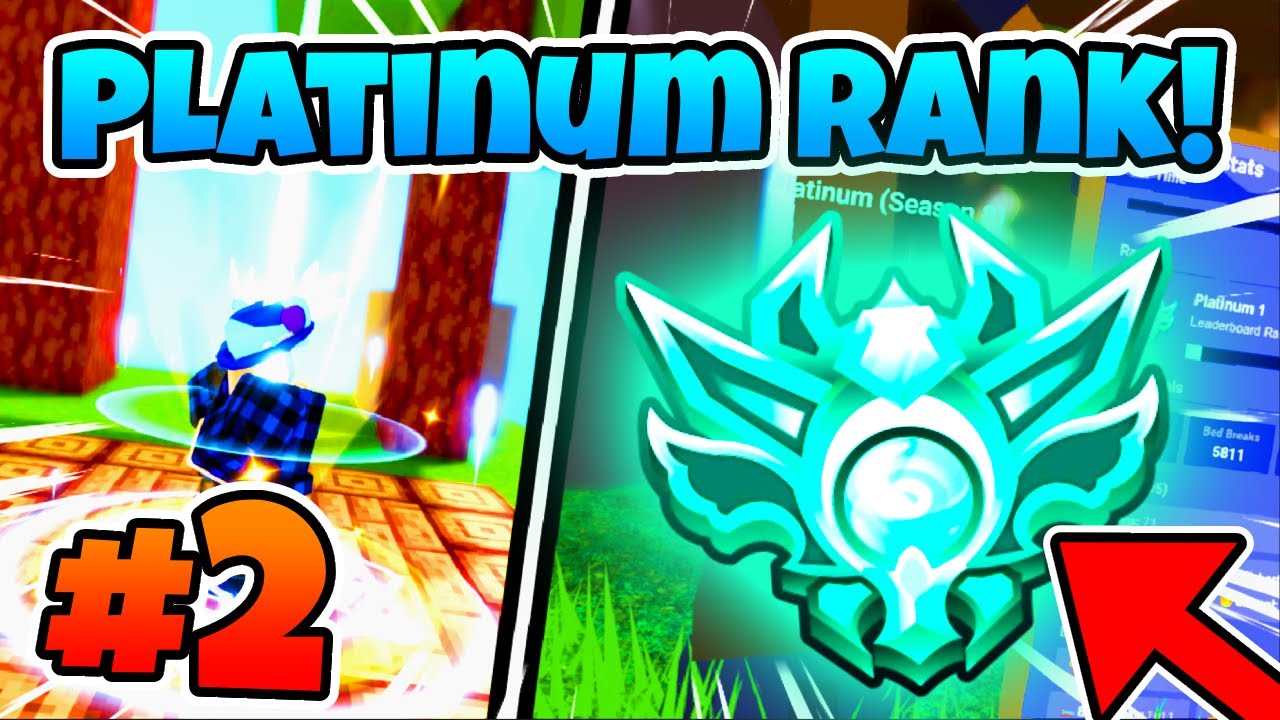 How I got PLATINUM Rank FAST In Roblox Bedwars RANKED! - YouTube