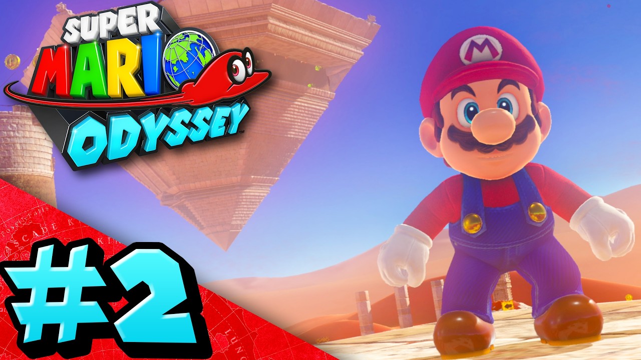 🍄 Super Mario Odyssey 100% - ¡El Reino de las Arenas! (2) - Gameplay ...