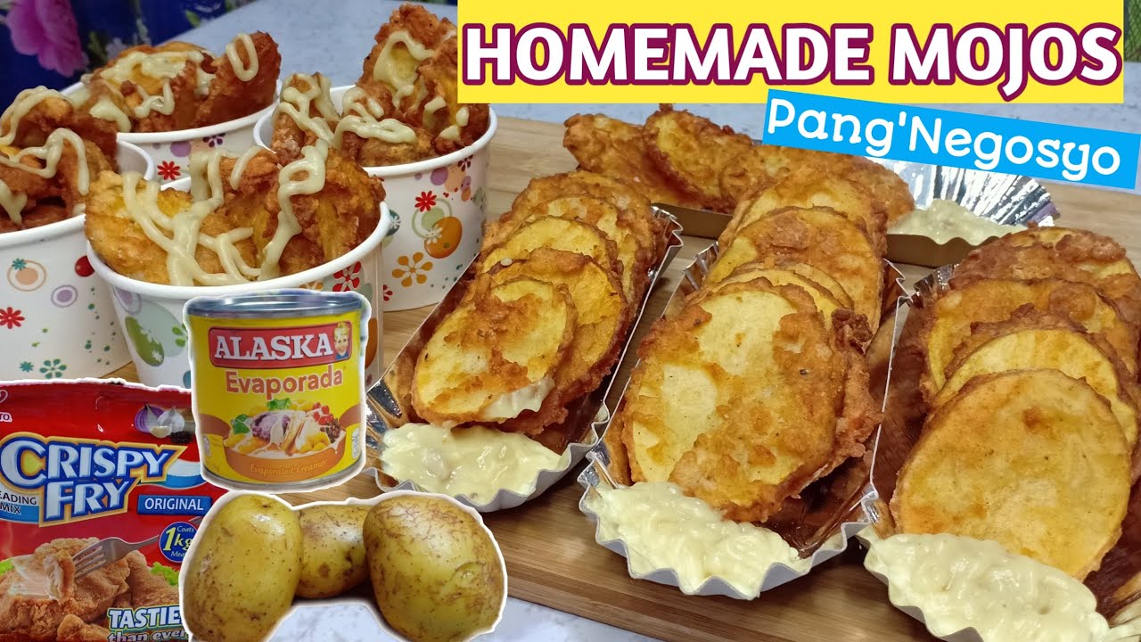 How to Make Homemade Potato Mojos ala SHAKEY'S | Pang'Negosyo recipe ...