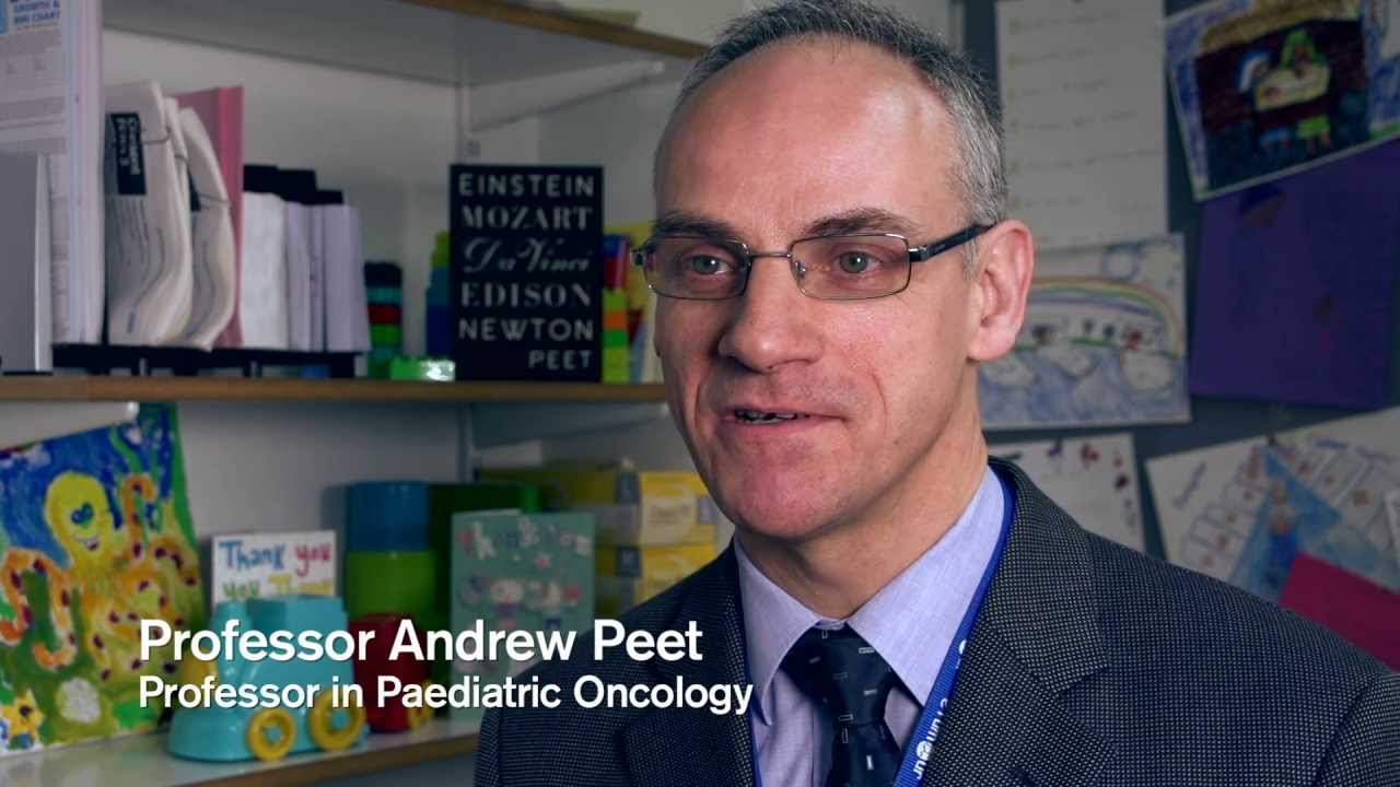 Dr Andrew Peet - Support our brain cancer in children research - YouTube