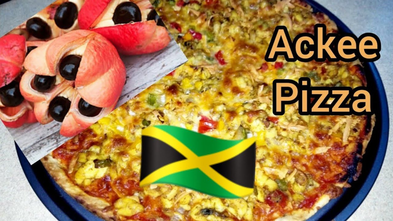 How to make Ackee Pizza | Jamaica National Fruit | Homemade Ackee Pizza ...