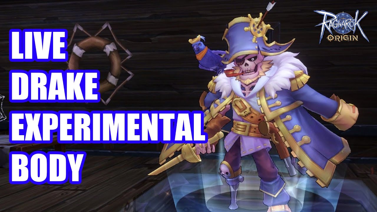 🔴LIVE DRAKE EXPERIMENTAL BODY - RAGNAROK ORIGIN (BENJAMIN) - YouTube