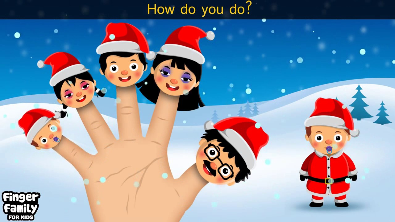 Santa Finger Family | Songs for kids - YouTube