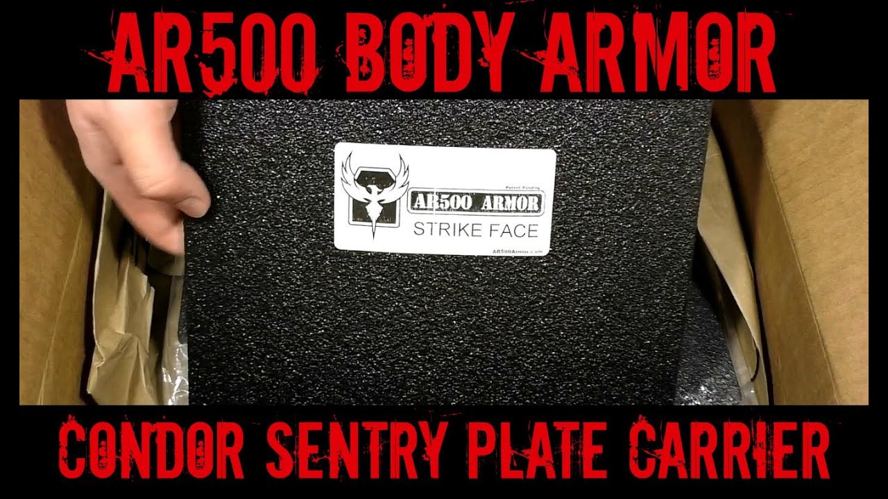 AR500 lvl 3 & Condor Sentry Plate Carrier - YouTube