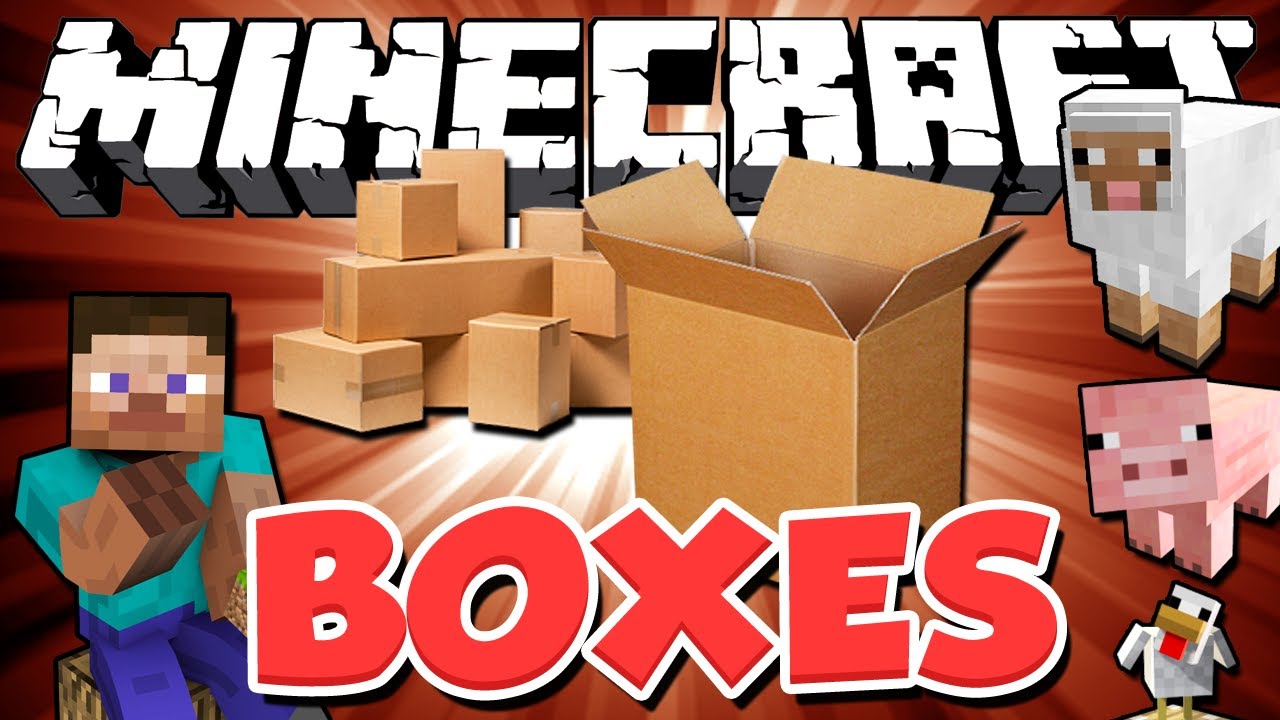 Minecraft BOXES Mod! - Caixas - YouTube