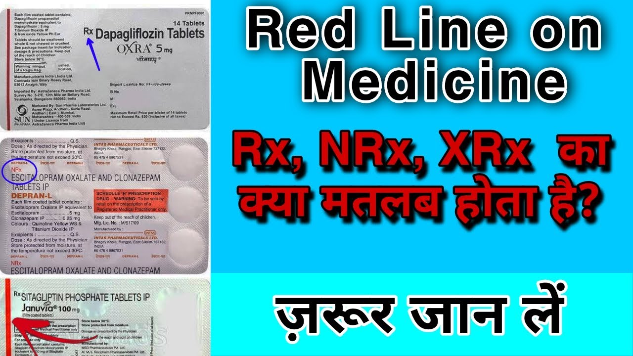 Meaning of Rx, Nrx, Xrx on Medicine| Dixitpharmacy - YouTube