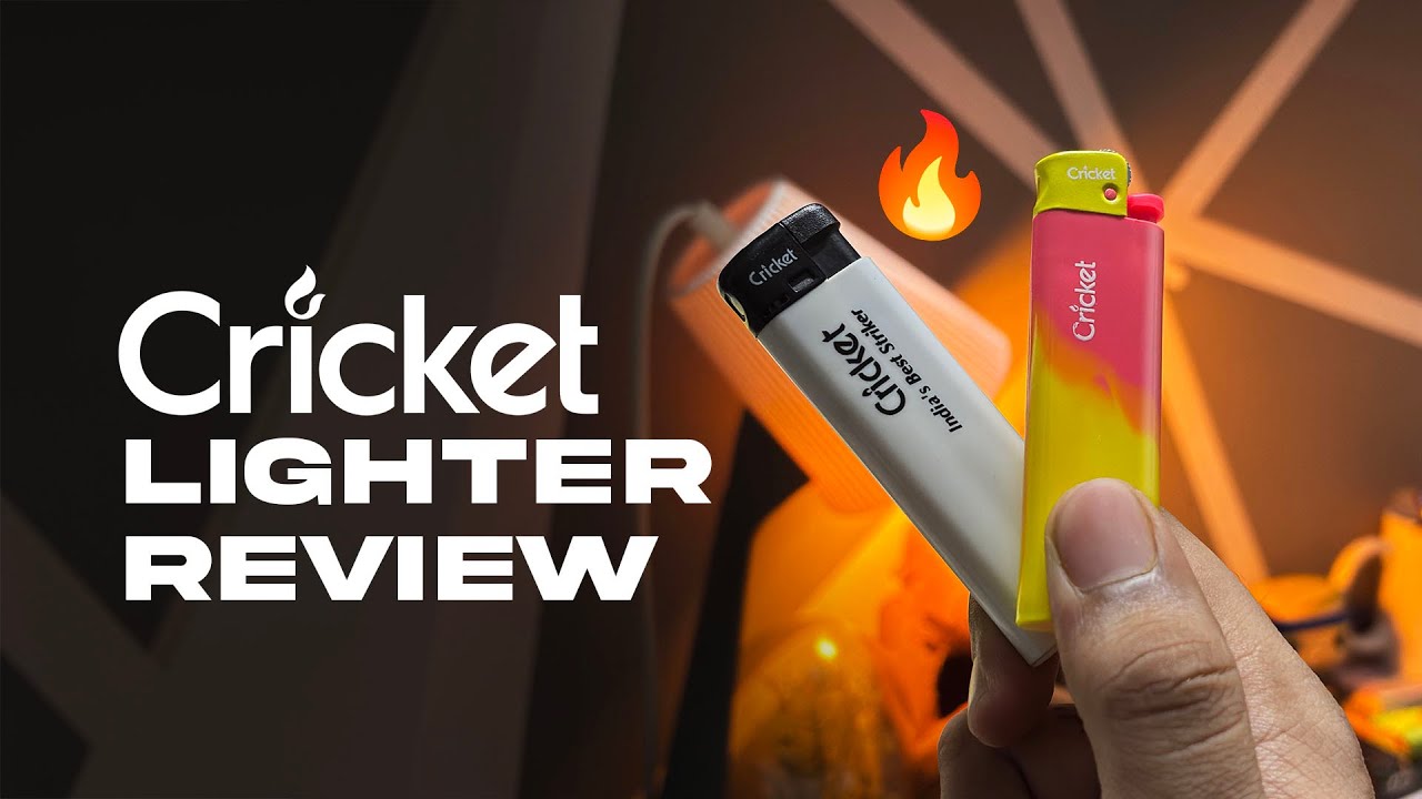 Cricket Lighter Showdown! 🔥 Electronic vs. Flint – Which One’s Better ...
