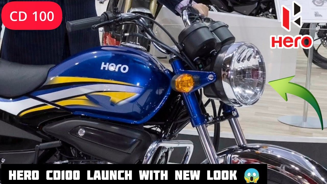2024 Hero CD100 Launch With New Look & Version😱 Price & Launch Date🔥 ...