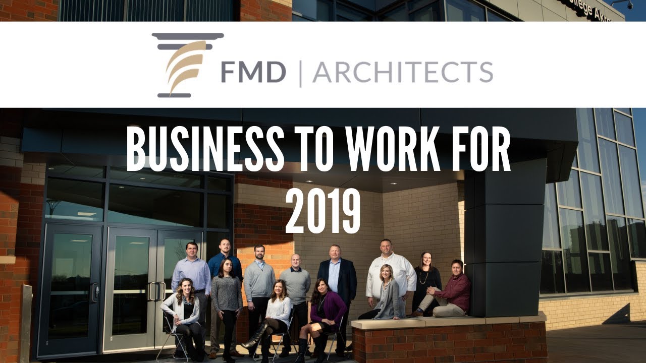FMD Architects Named Business to Work For! - YouTube