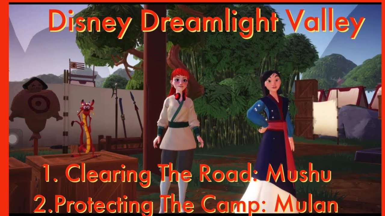 D.D.V: How To Complete Clearing The Road And protect Camp Quest (Mulan ...