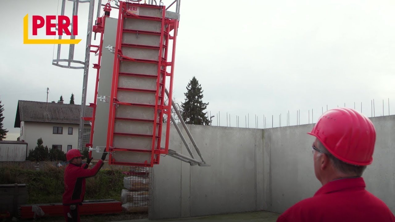 TRAINING | How to move PERI QUATTRO column formwork (EN) - YouTube