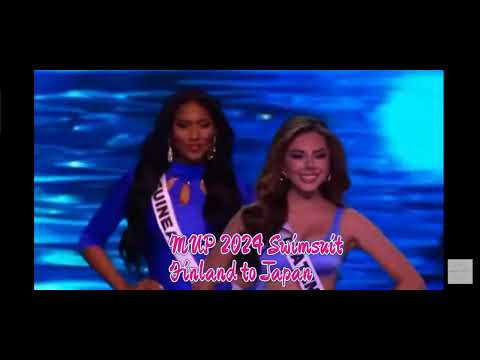 MUP 2024 Swimsuit Finland to Japan
