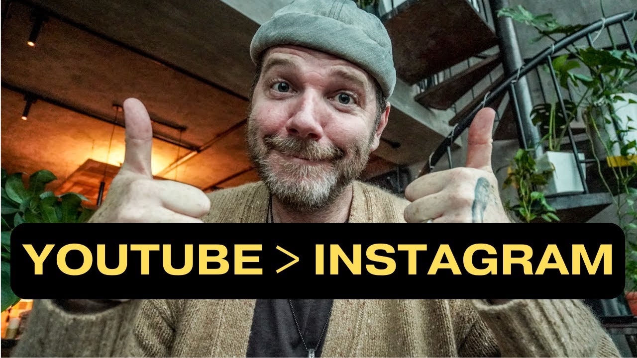 Why this photographer chose YouTube instead of Instagram - YouTube